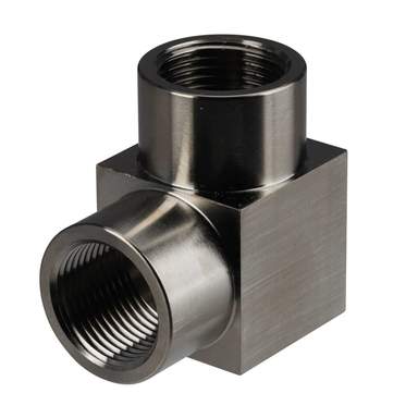 Hawke M20(F) x M20(F) EXD/EXE Nickel Plated Brass Fixed 90° Elbow (Sold ...