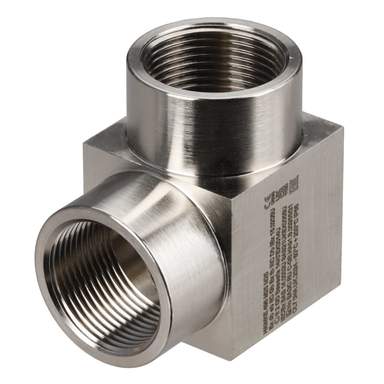 Hawke M25(F) x M25(F) EXD/EXE Nickel Plated Brass Fixed 90° Elbow (Sold ...