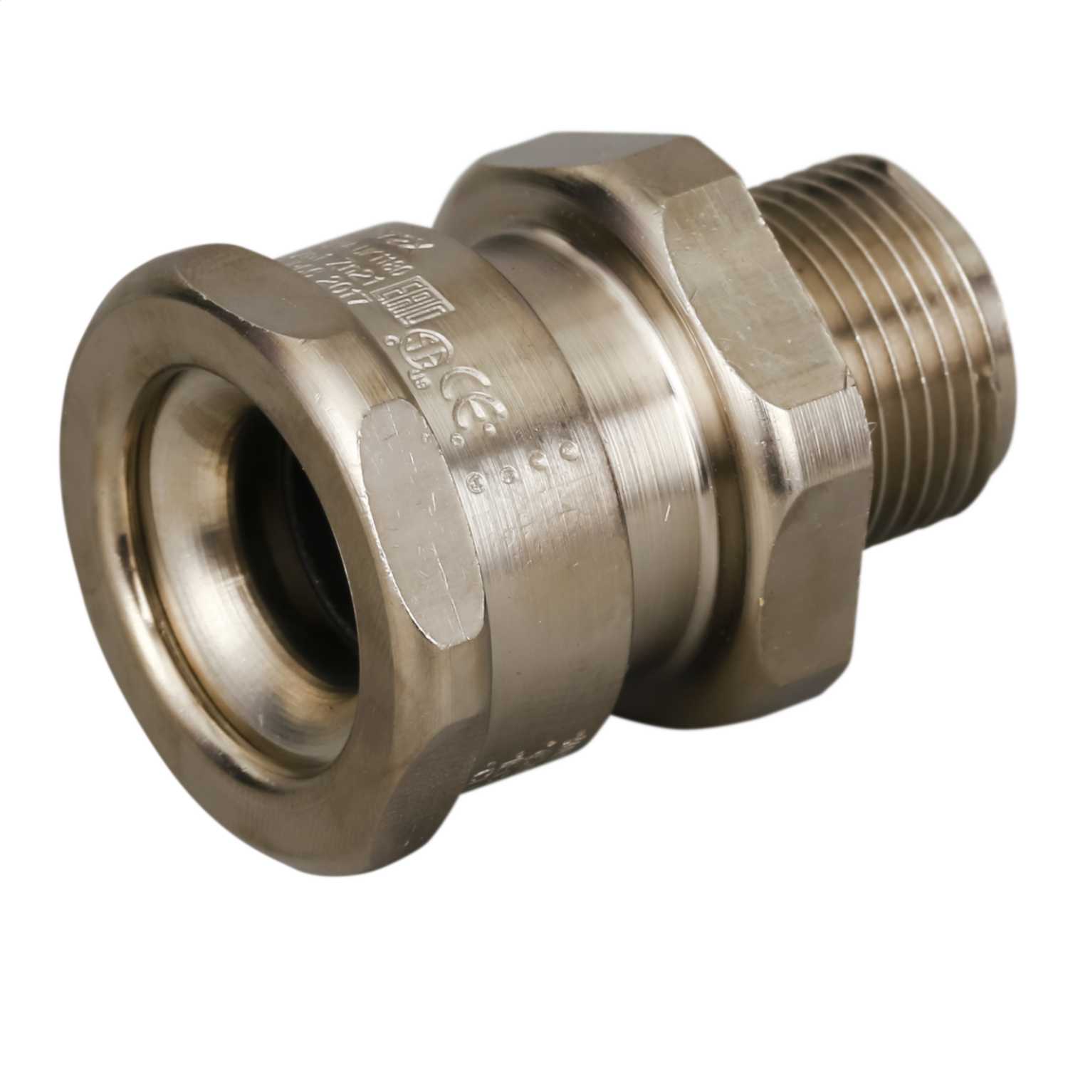 Hawke 20mm 501/421/A Cable Gland Nickel Plated (501/421/A/M20/NP) | CEF