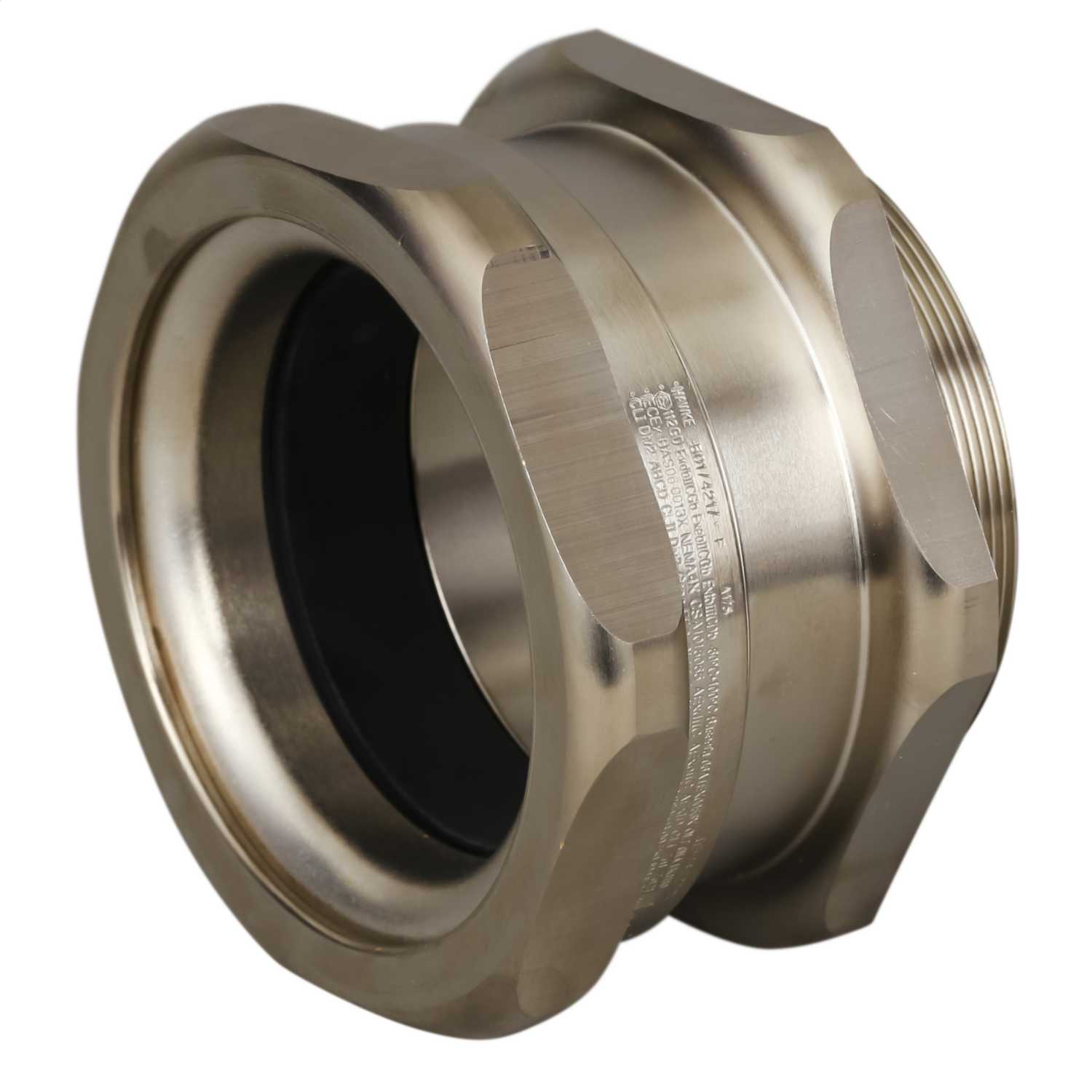 Hawke 75mm 501/421 Cable Gland Nickel Plated (501/421/F/M75/NP) | CEF