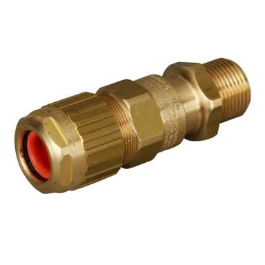 Hawke 20mm 501/453/RAC/O Cable Gland Brass (501/453/RAC/O/M20/B) | CEF