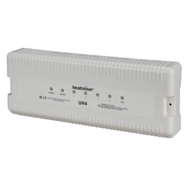 Heatmiser 4 Zone Wiring Centre (UH4) | CEF