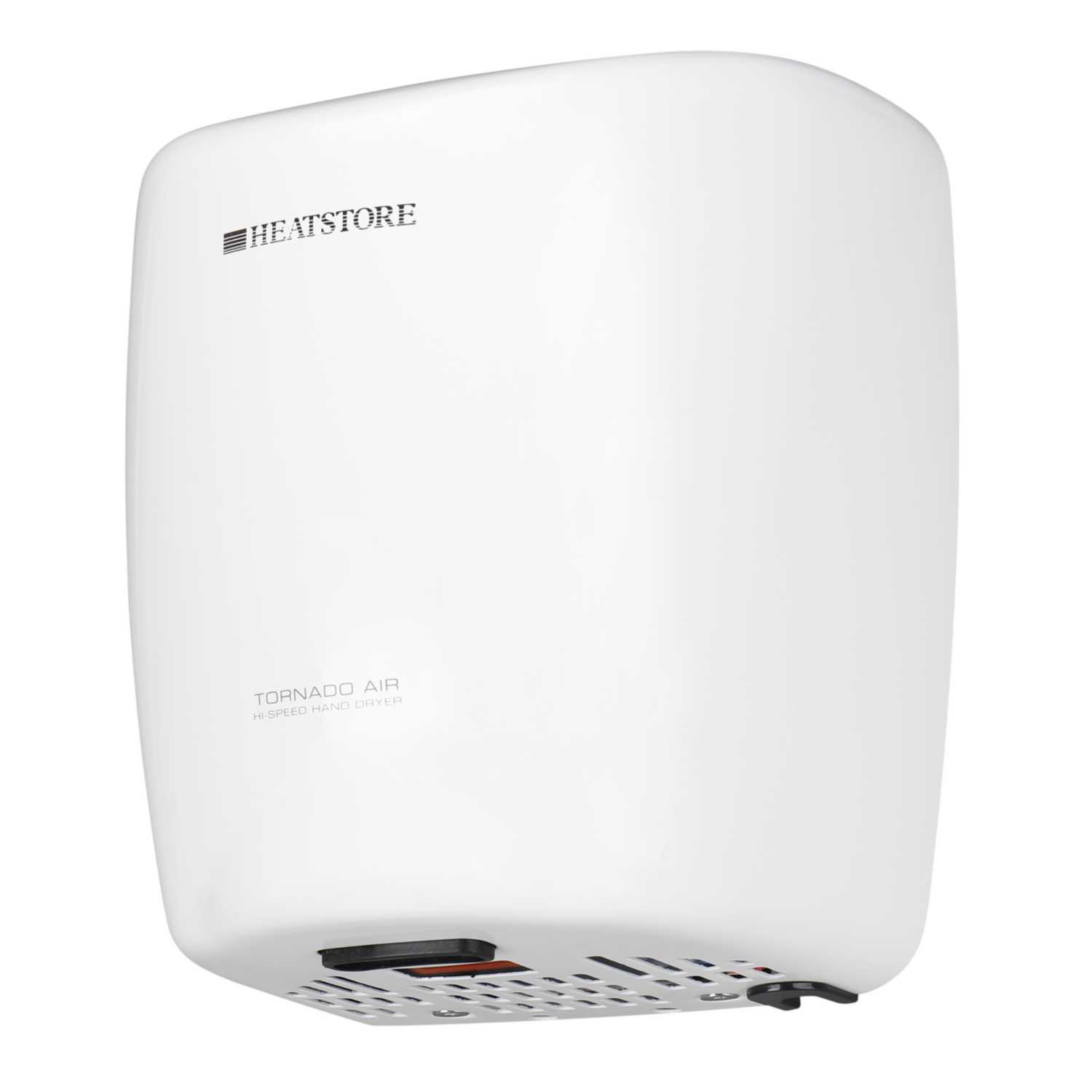 Heatstore Tornado Air 550W / 1.8kW Hand Dryer White (HS5720W) | CEF