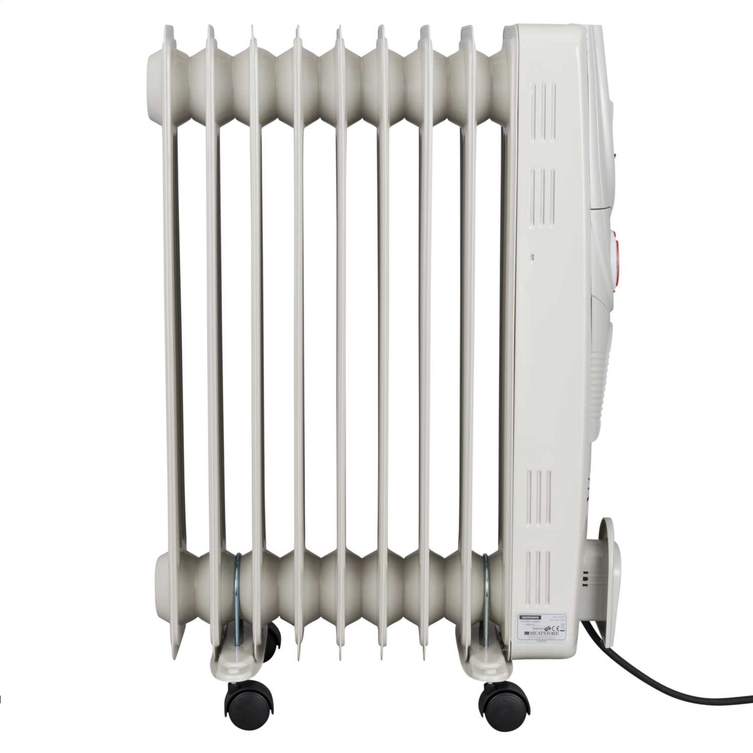 Heatstore 2kW Oil Filled Column Radiator with Timer White (HSOFR2000TX ...