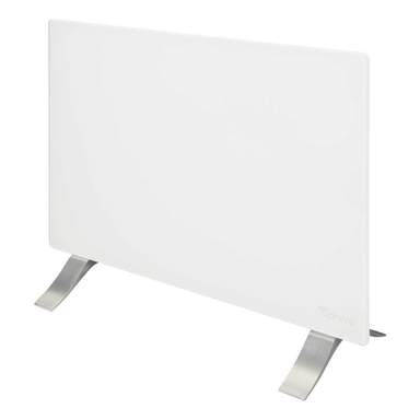 ThermoSphere 1.5kW Glass Flat Panel Heater White (TSGFR-1500-W) | CEF