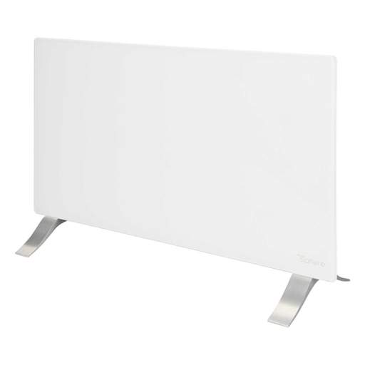 ThermoSphere 2kW Glass Flat Panel Heater White (TSGFR-2000-W) | CEF