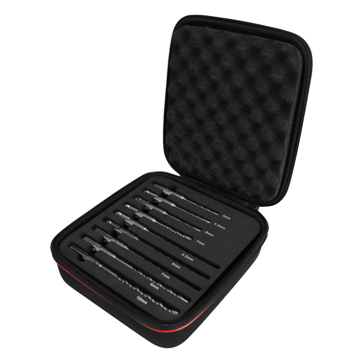 Starrett 9 Piece SDS Plus 2 Point Drill Set (KBPSK09) | CEF