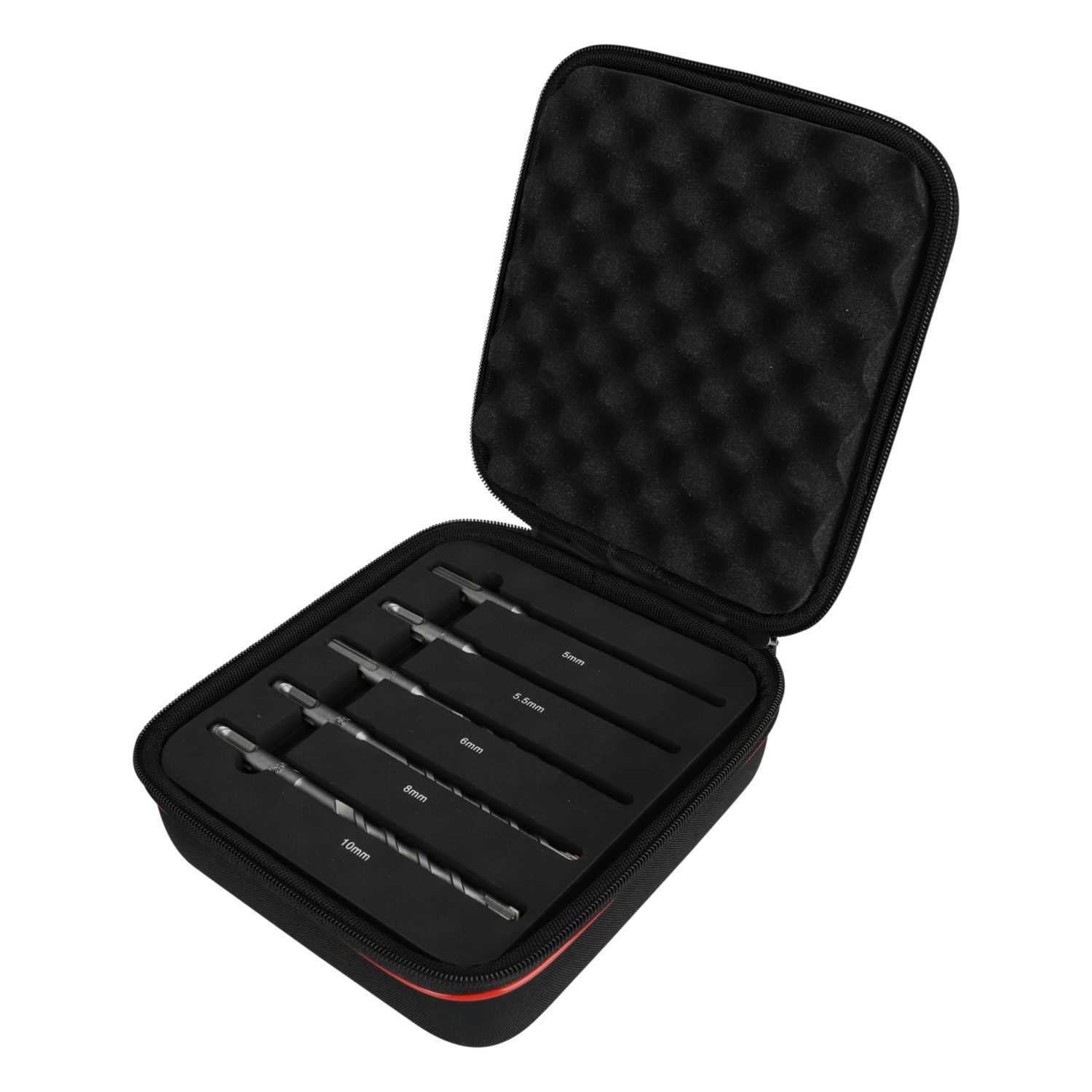 Starrett 5 Piece SDS Plus 4 Point Drill Set (KBPXK05) | CEF