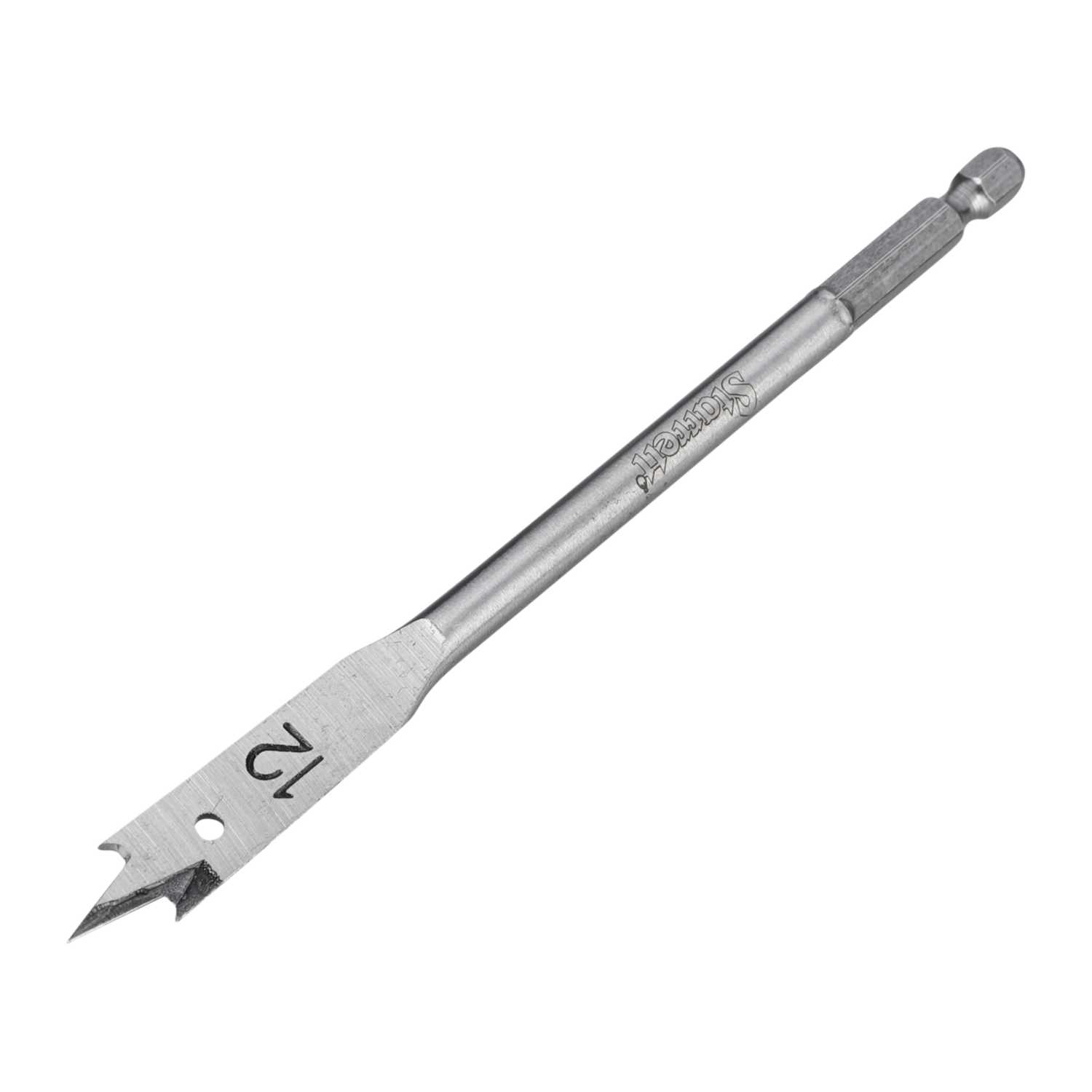Starrett 12mm x 152mm Flat Wood Drill Bit (KFWD12A) | CEF