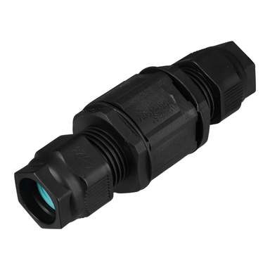Hylec 32A In-Line Mini 3 Pole Cable Connector IP68 Black (THB.390.A1A-W ...
