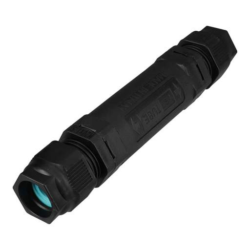 Hylec TeeTube 32A In-Line 3 Pole Cable Connector IP68 Black (TTK20BK-SD ...