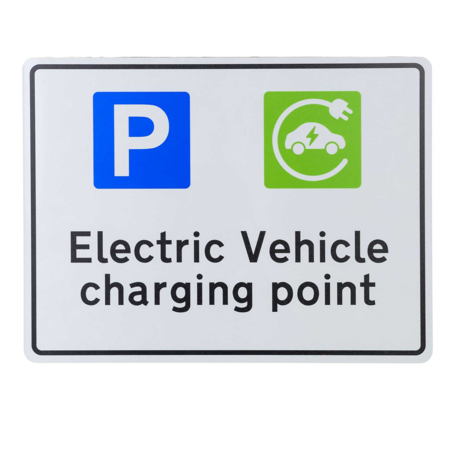 ICS 200mm x 300mm EV Charging Point Sign (ICSEVS2) | CEF