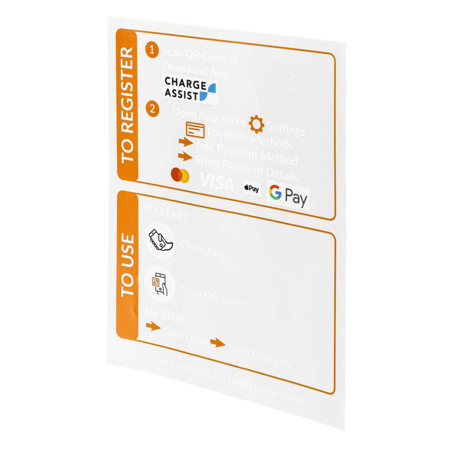 ICS 234mm x 180mm Public Use EV Charge Point Sticker (ICSEVS8) | CEF