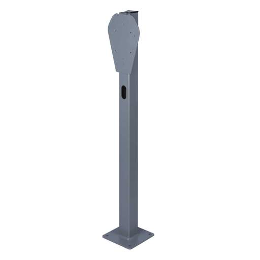 ICS Single Floor Mounted Post Basalt Grey (ICSFP4) | CEF