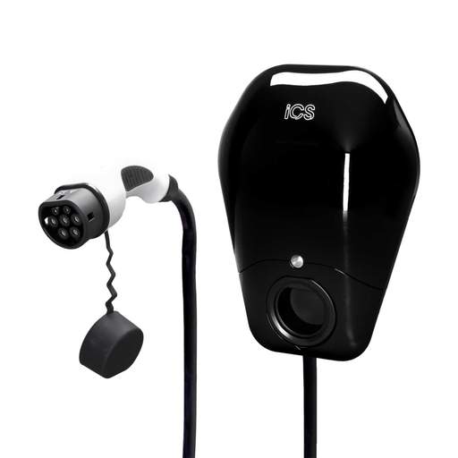 ICS 7kW WT7C Intelligent EV Charging Station 32A Type 2 Tethered Lead ...
