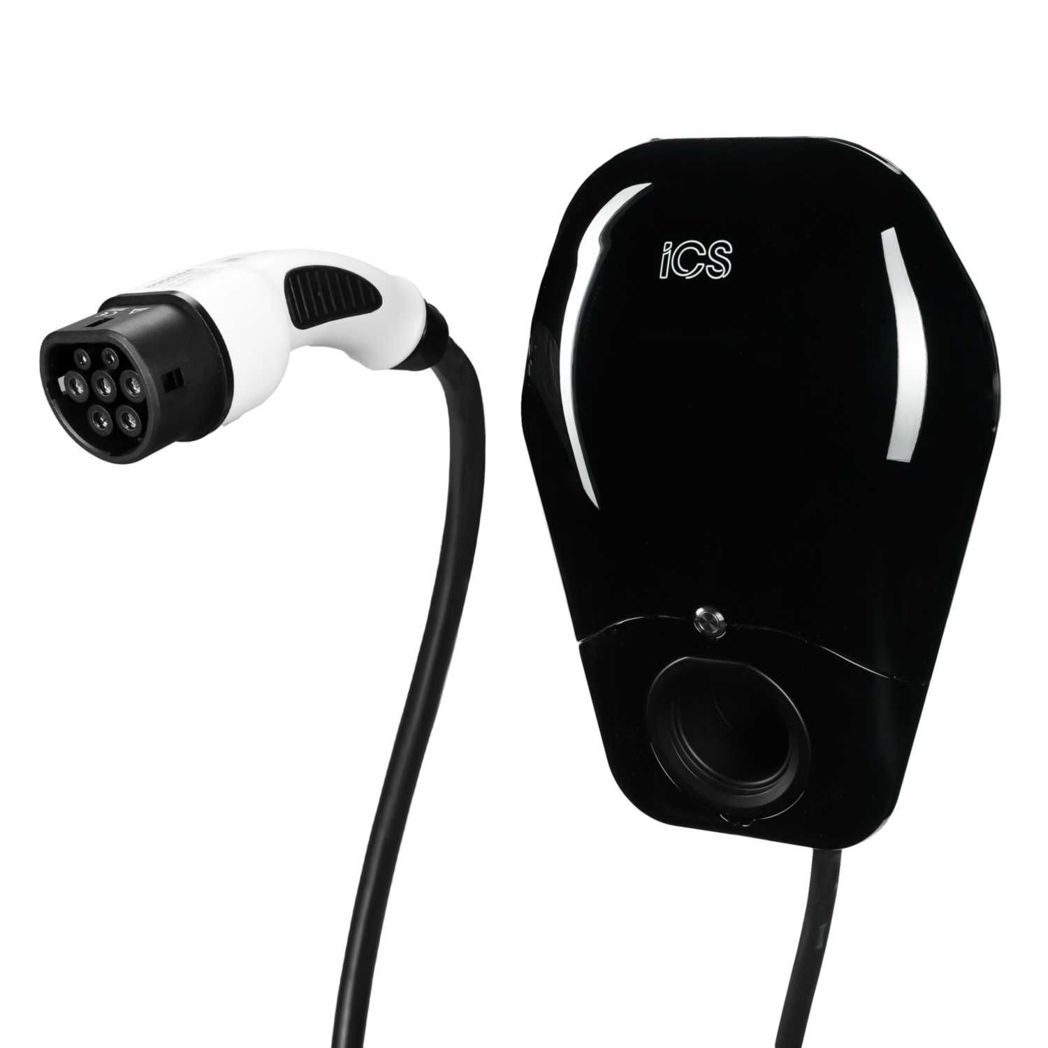 ICS 7kW WT7C Intelligent EV Charging Station 32A Type 2 Tethered Lead ...