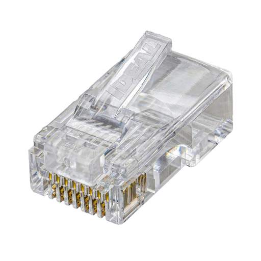 Ideal RJ45 CAT5e Feed-Thru Modular Plugs (Pack of 50) (85-371) | CEF
