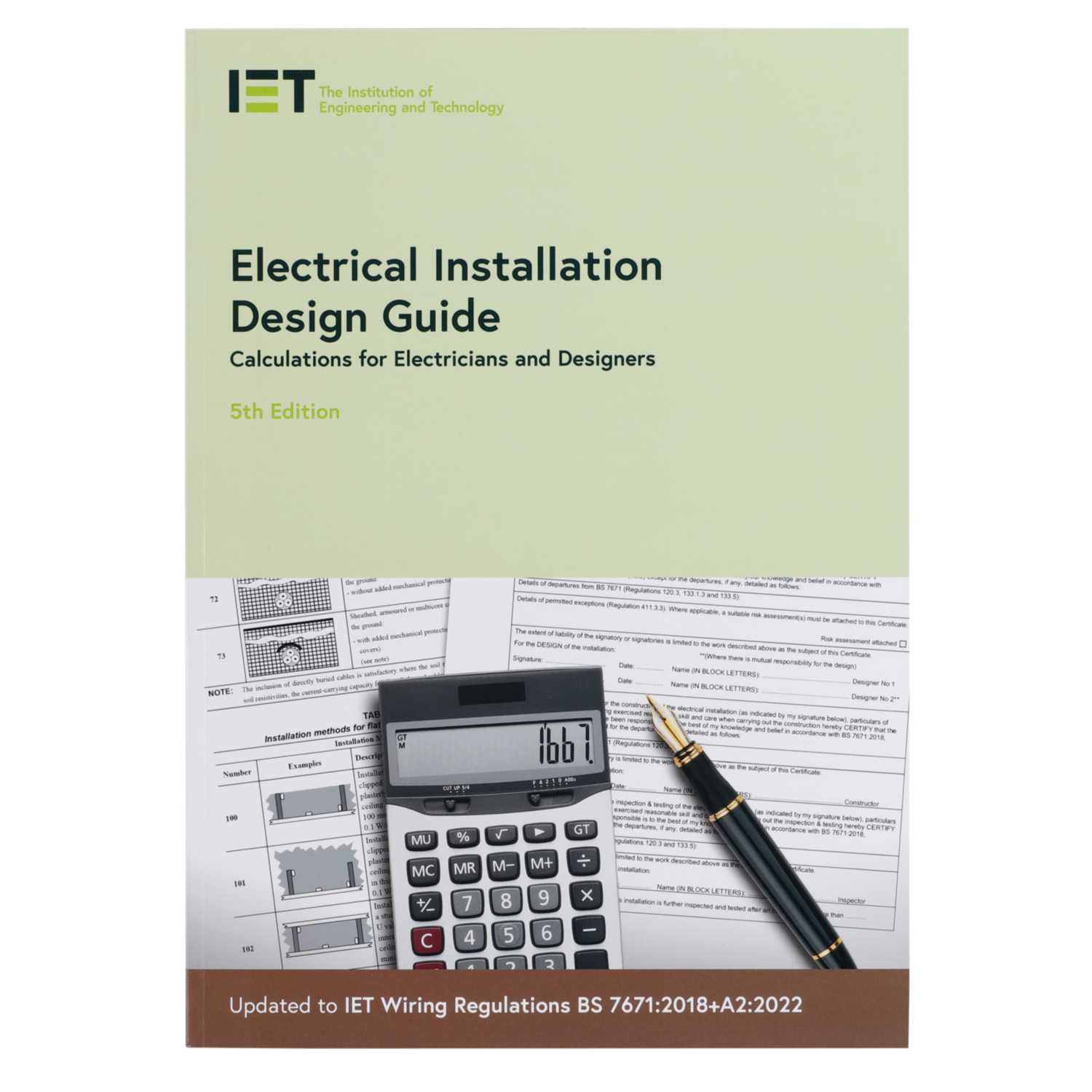 IET Electrical Installation Design Guide, 5th Edition (PWGC182B) | CEF