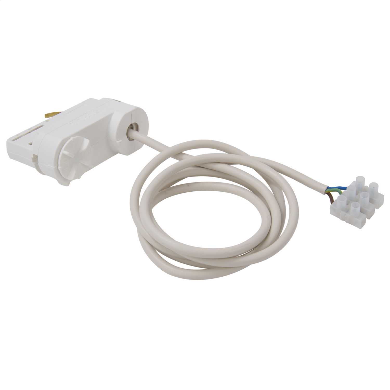 Illuma Switched Track Adaptor White for 3 Circuit Track with 1.5m Cable ...