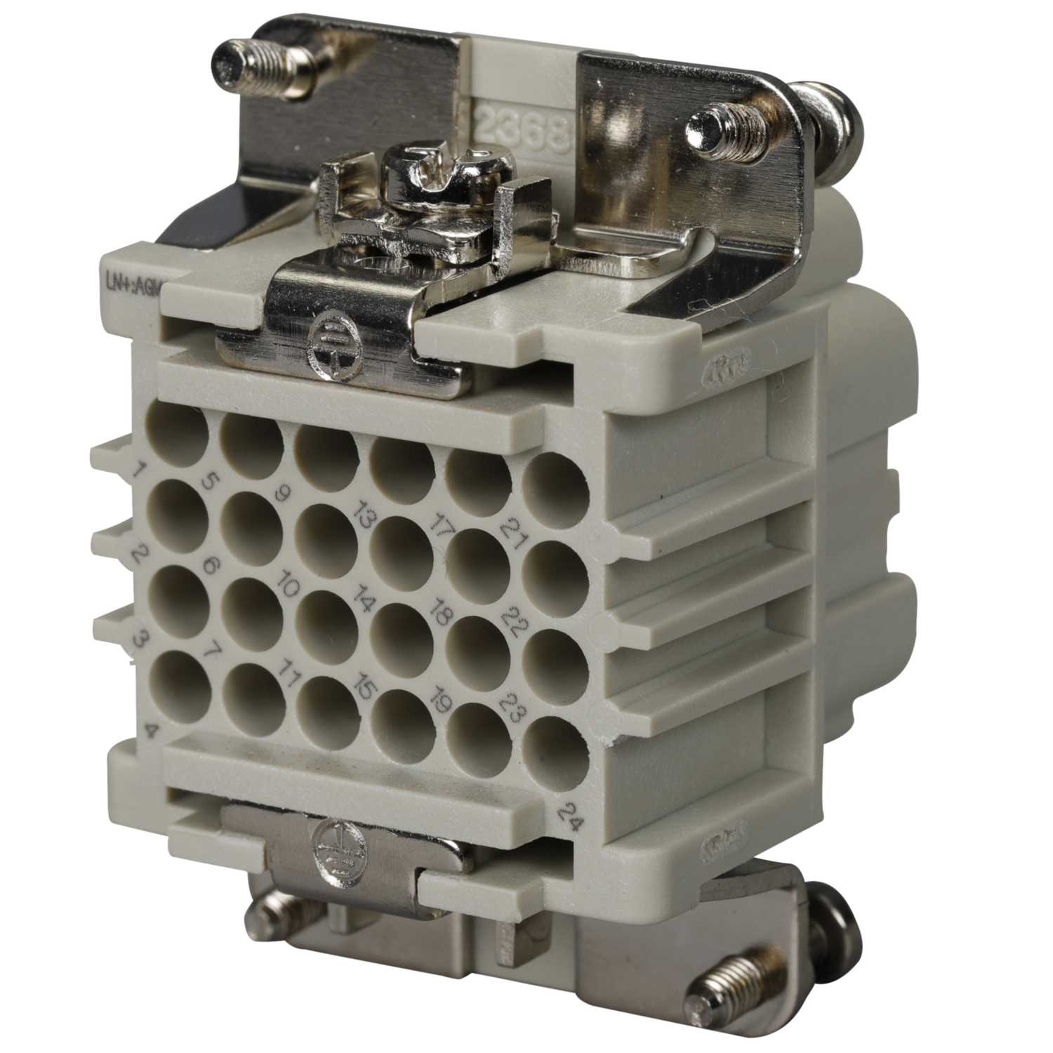 Ilme 10A 24 Pole + E Female Insert for Crimp Connections (CDDF24) | CEF