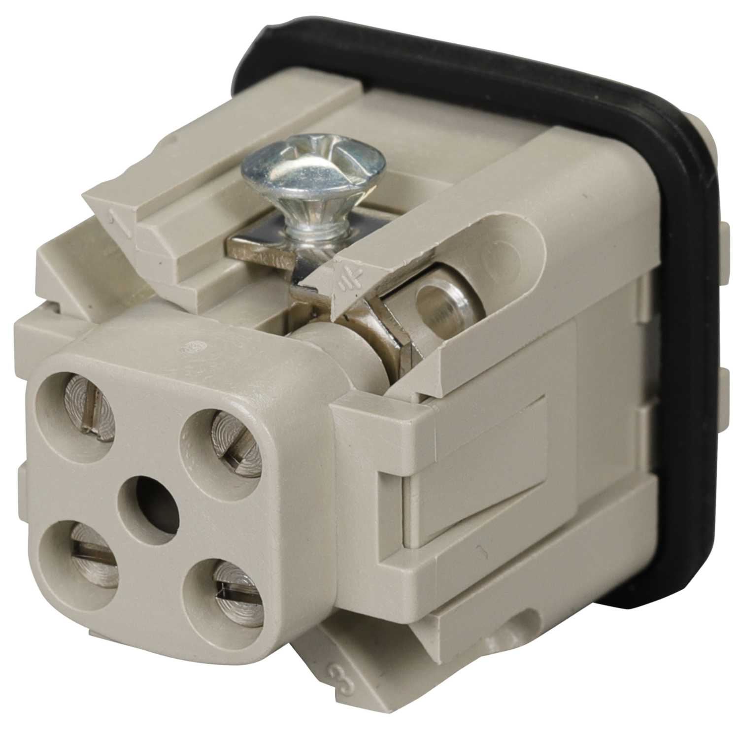 Ilme 10A 3 Pin + E Male Insert Screw Terminal Connection (CKM03) | CEF