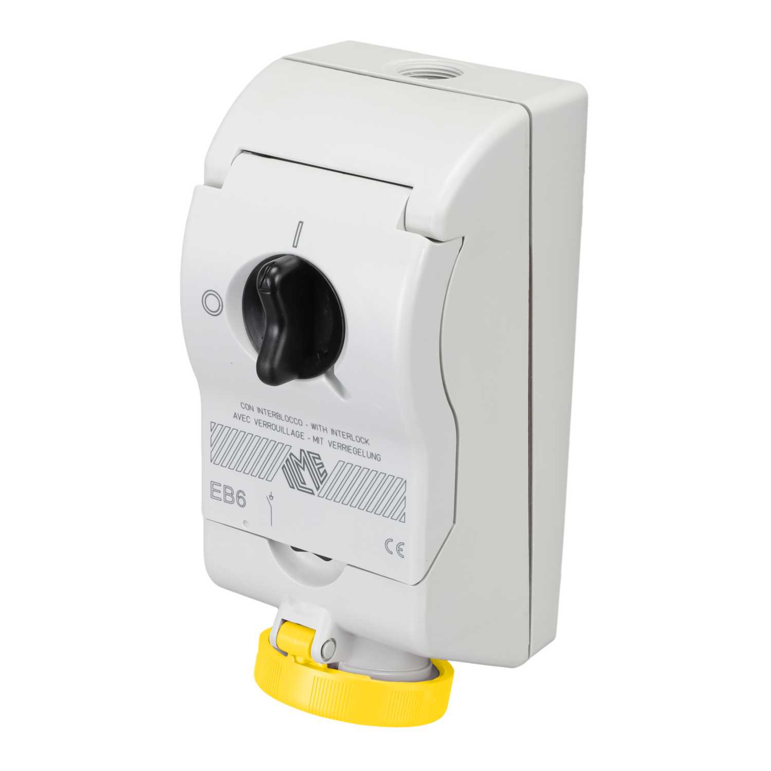 Ilme EB6 16A 2P+E 110V Interlocked Socket IP66 (KI1643EB6) | CEF