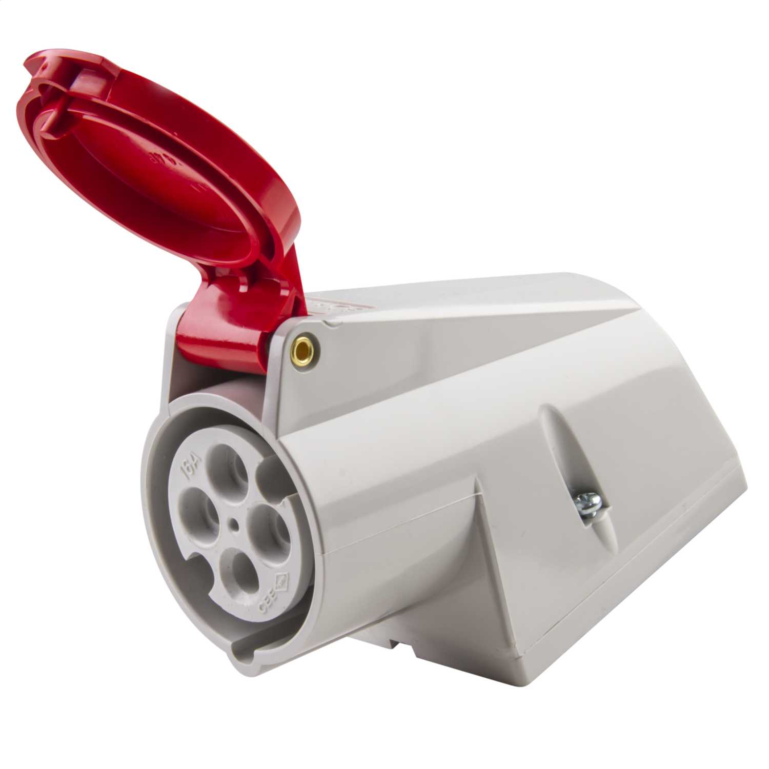 Ilme 16A 3P+E 415V Wall Mounted Socket IP44 (PE1664PP) | CEF