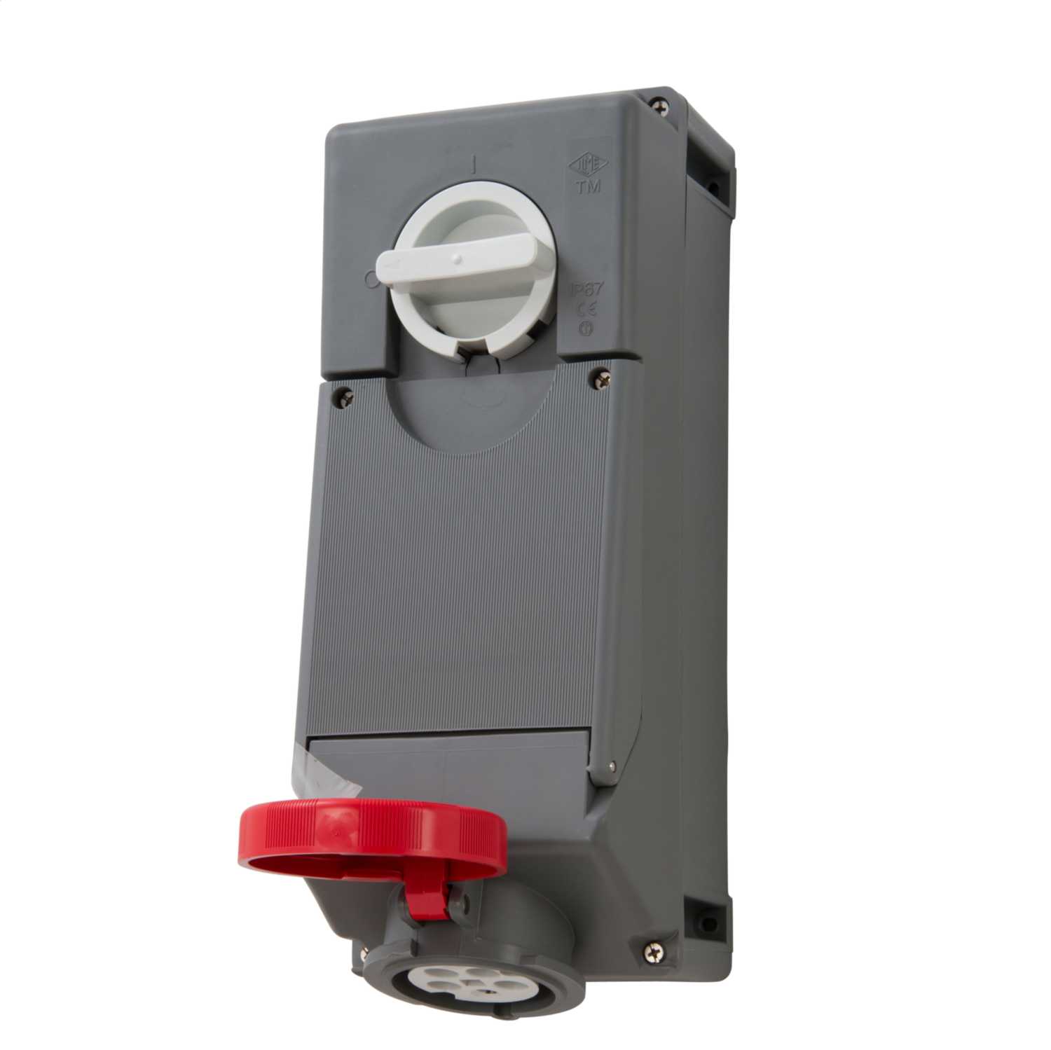 Ilme 32A 3P+N+E 415V Compact Interlocked Switched Socket IP67 (TM3265SP ...