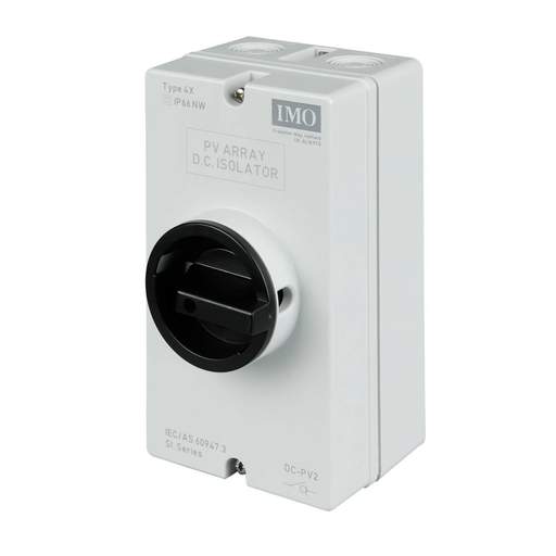 IMO 16A 2 Pole 900V DC Surface Mounting Isolator IP67 (SI16-PEL64R-2) | CEF