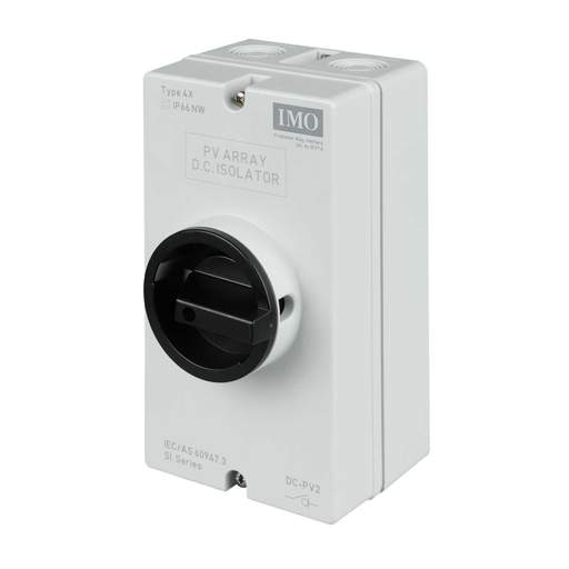 IMO 32A 2 Pole 700V DC Surface Mounting Isolator IP67 (SI32-PEL64R-2) | CEF