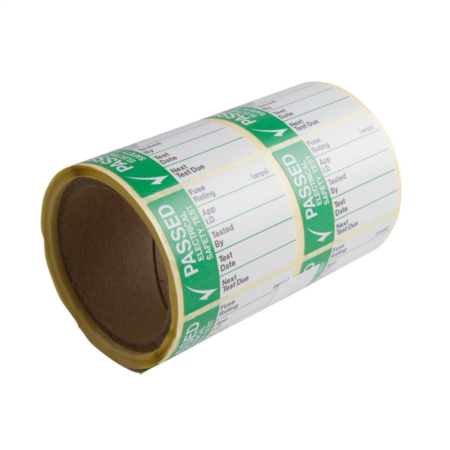 Industrial Signs 42.5mm x 32.5mm Passed Electrical Safety Test Label ...