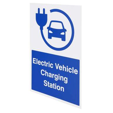 Industrial Signs 300mm x 200mm EV Charging Station Sign (CE11301RP) | CEF