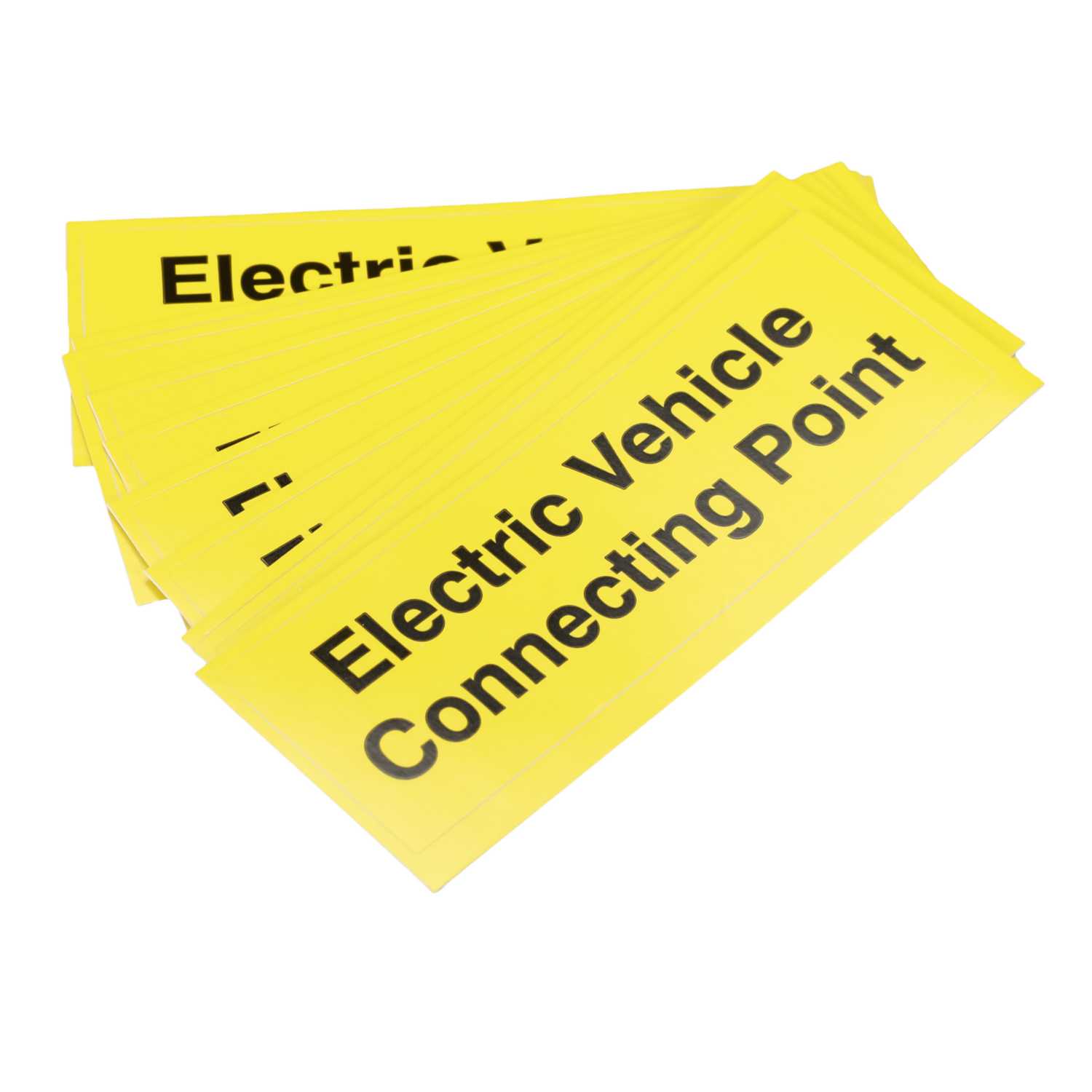 Industrial Signs 75mm x 25mm EV Connecting Point Label (Pack of 10 ...
