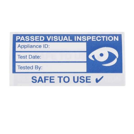 Industrial Signs Passed Visual Inspection Labels (Roll of 100 ...