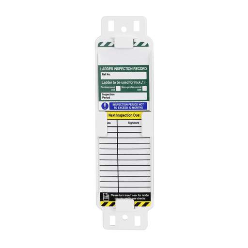 Industrial Signs Ladder Tag Holder with Insert and Pen Pack (EITH/L12 ...