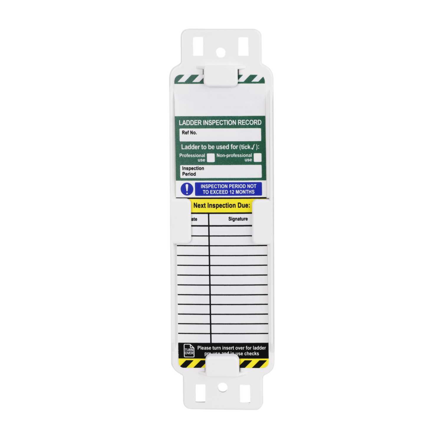 Industrial Signs Ladder Safety Tag Inserts (Pack of 10) (EITL/12) | CEF