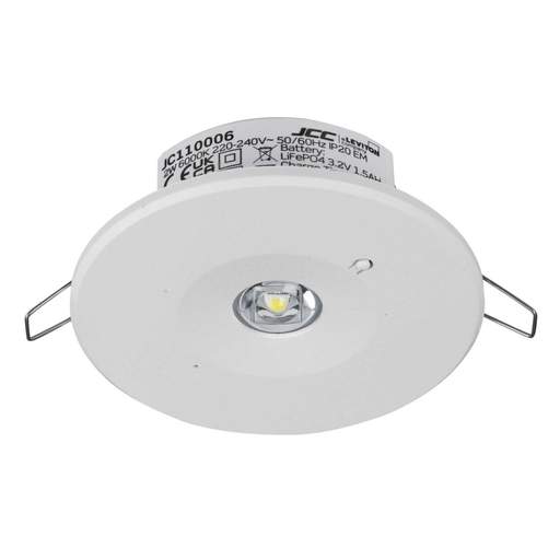 JCC 2W LED Non Maintained Emergency Downlight (JC110006) | CEF