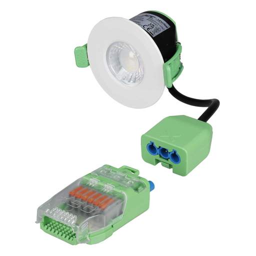 JCC X50 3W / 5W Fire Rated Tri-Colour Dimmable Downlight White (Pack of ...