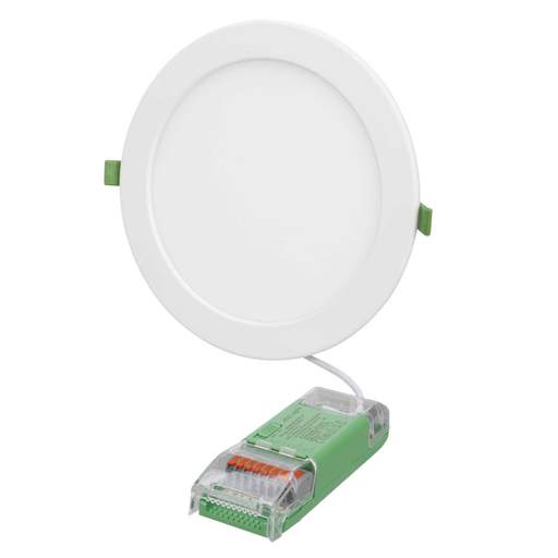 JCC Skydisc 12W / 17W LED 220mm Tri-Colour Dimmable Downlight White ...