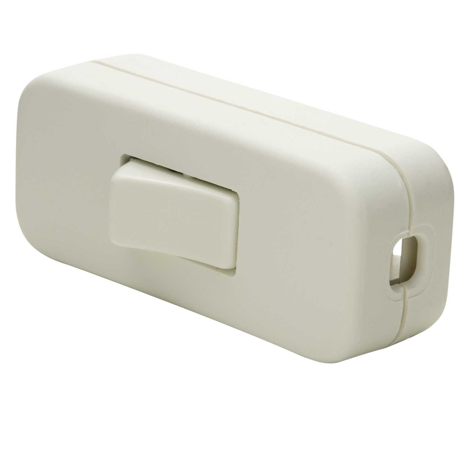 Jeani 2A Single Pole In Line Switch White (Sold in 1's) (701W) | CEF
