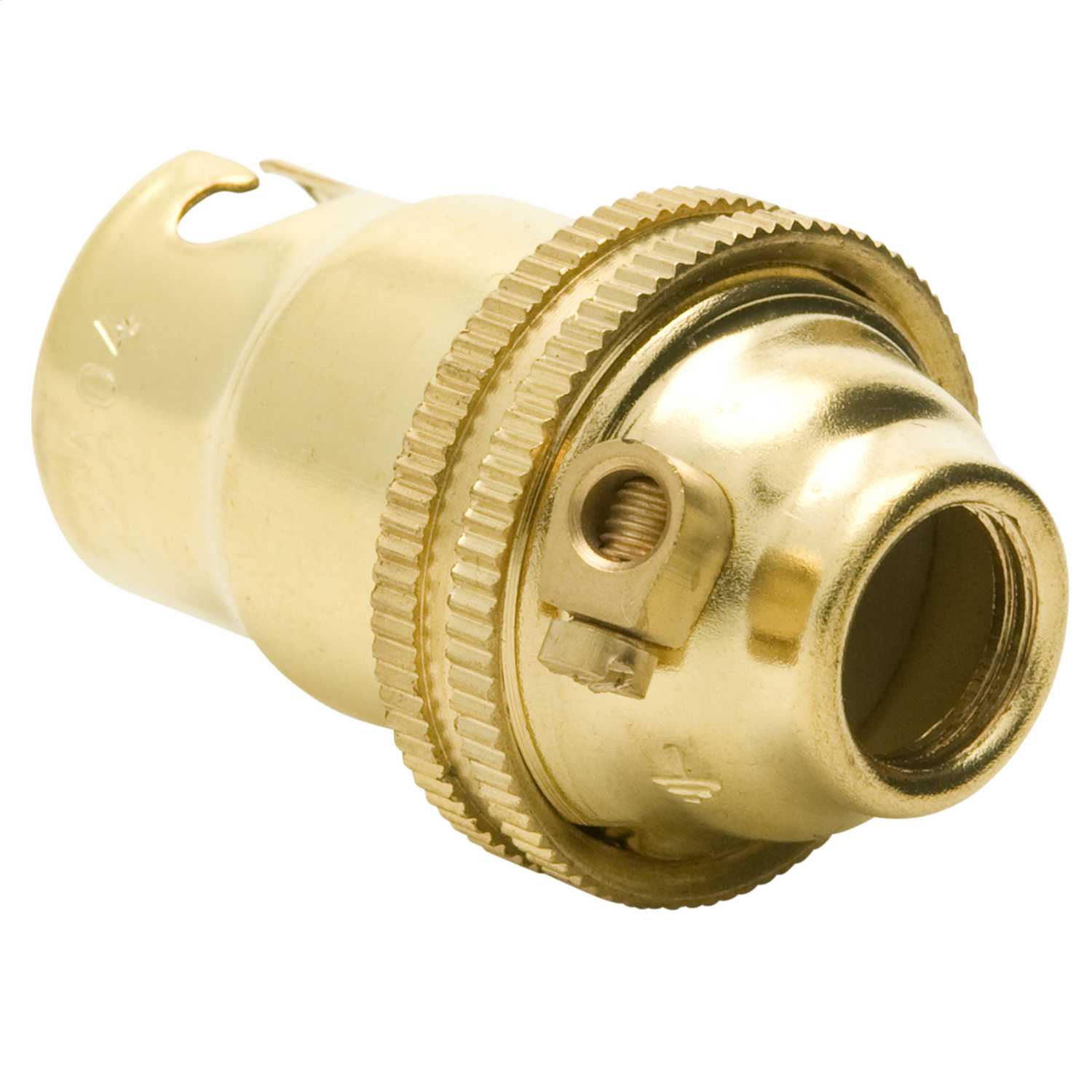 Jeani Small Bayonet Cap SBC B15 3/8" Entry L/Holder Brass (Sold in 1's ...