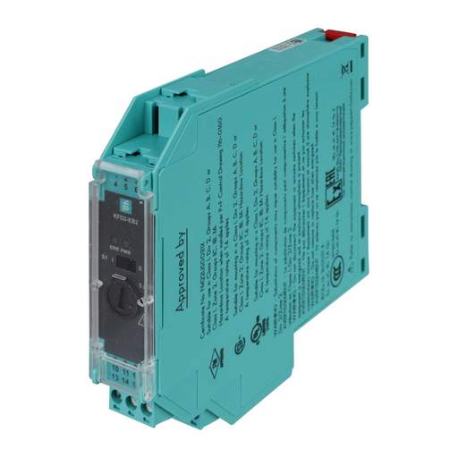 Pepperl & Fuchs 4A 24V DC Ex Power Feed Module (KFD2-EB2) | CEF