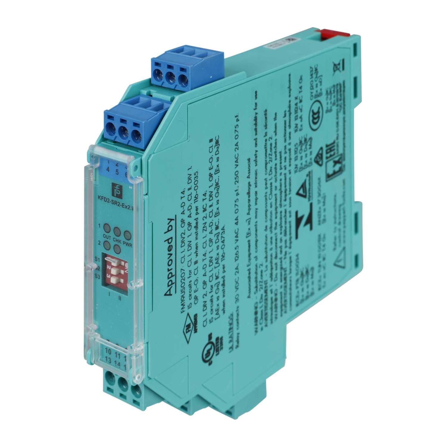 Pepperl & Fuchs 24V DC 2 Channel Ex Switch Amplifier (KFD2-SR2-EX2.W) | CEF