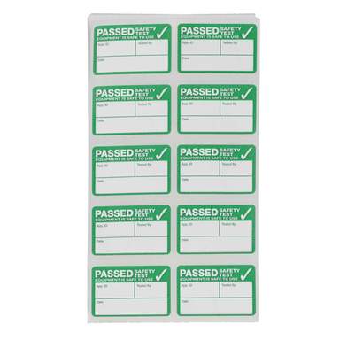 Kewtech Pass Labels for PAT Testing (500PASS) | CEF