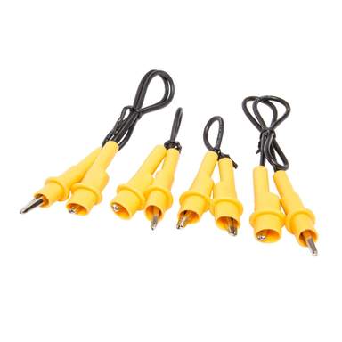 Kewtech Jump Leads Yellow and Black (JUMPLD1) | CEF