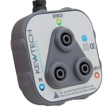 Kewtech KEWCHCKR2FL R1 / R2 Socket Adaptor (KEWCHCKR2FL) | CEF