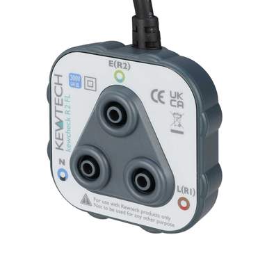 Kewtech R1 / R2 Socket Adaptor with Flying Lead (KEWCHCKR2FL) | CEF