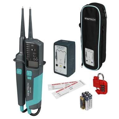 Kewtech Safe Isolation Kit Complete with Voltage Tester (KEWISO3) | CEF