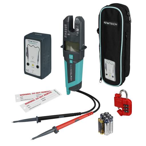 Kewtech Safe Isolation Kit Complete with Open Jaw Current / Voltage ...