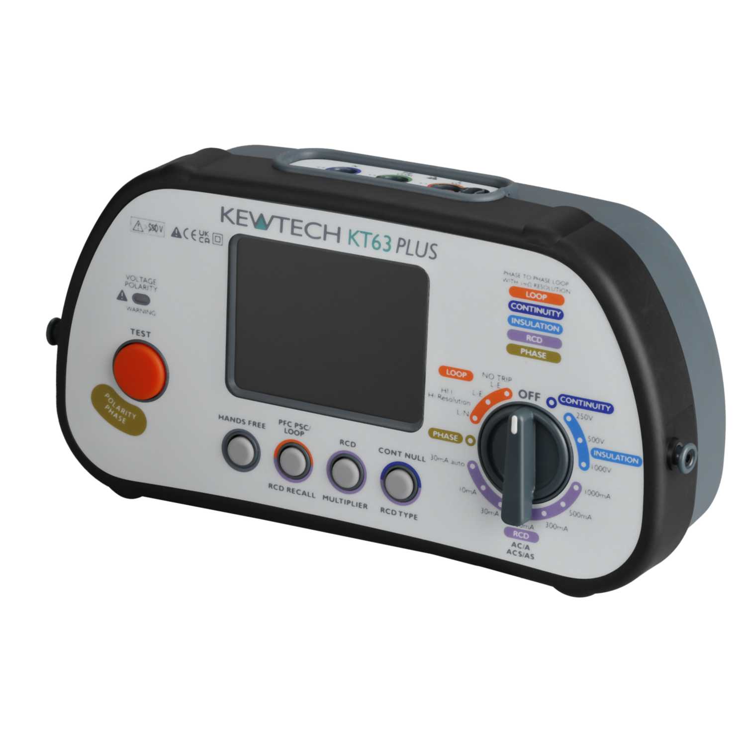 Kewtech 6-in-1 Multifunction Installation Tester (KT63PLUS) | CEF
